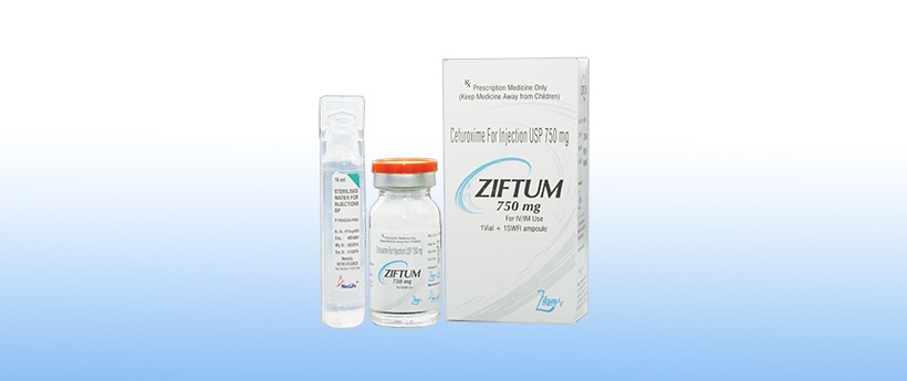 Ziftum 750mg/1G Inj • Zifam Myanmar